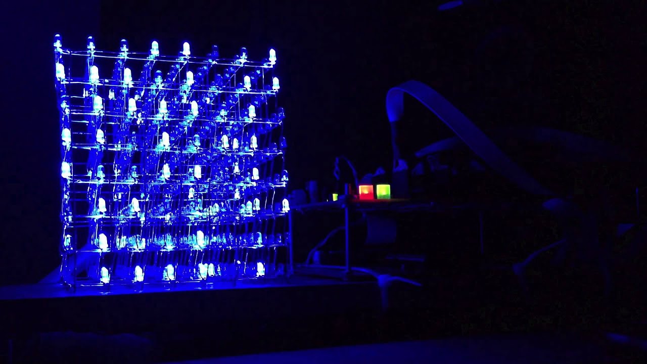 LED Cube 8x8x8 - YouTube