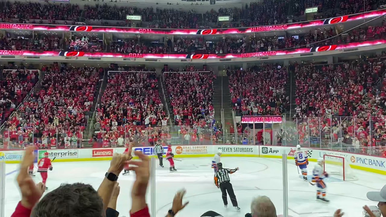 Carolina Hurricanes Goal #6 Live - YouTube