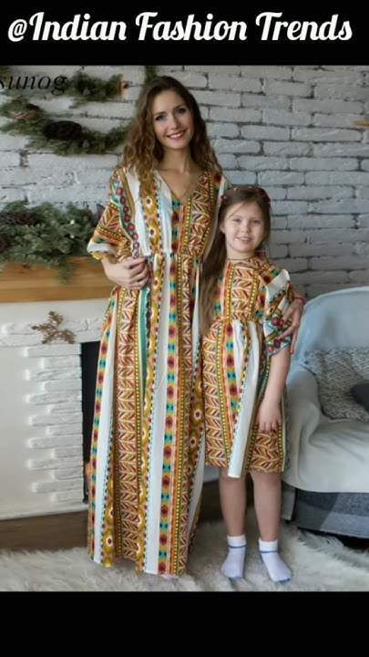 maa or Beti same dress#viral #momanddaughter #samedress #ytshorts #shorts - YouTube