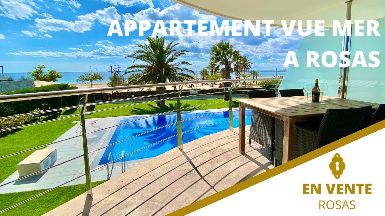 APPARTEMENT FRONT DE MER EN VENTE A ROSAS (COSTA BRAVA) - agence ...