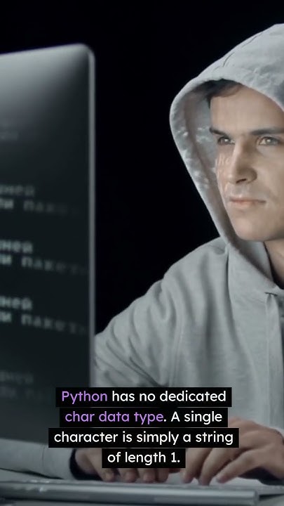 Python Strings: No Char Type? Here's Why! ⚡ - YouTube