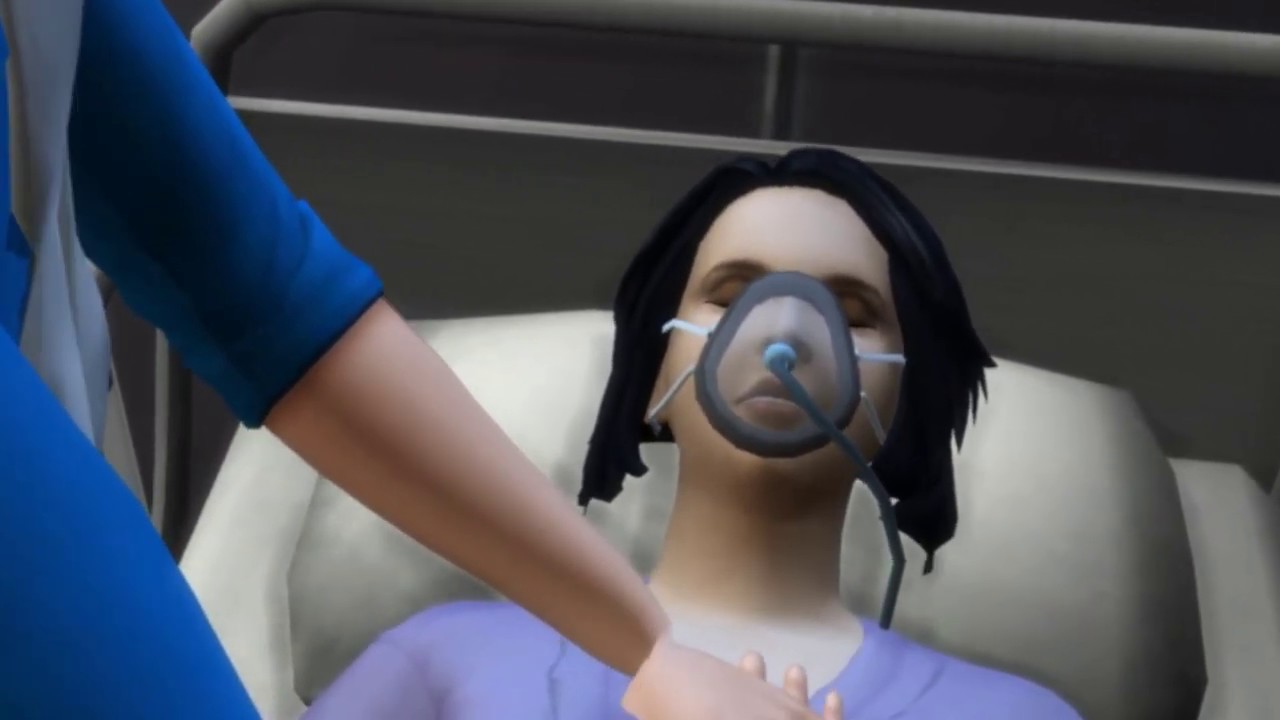 The sims 4 -- CPR for cardiac arrests - YouTube