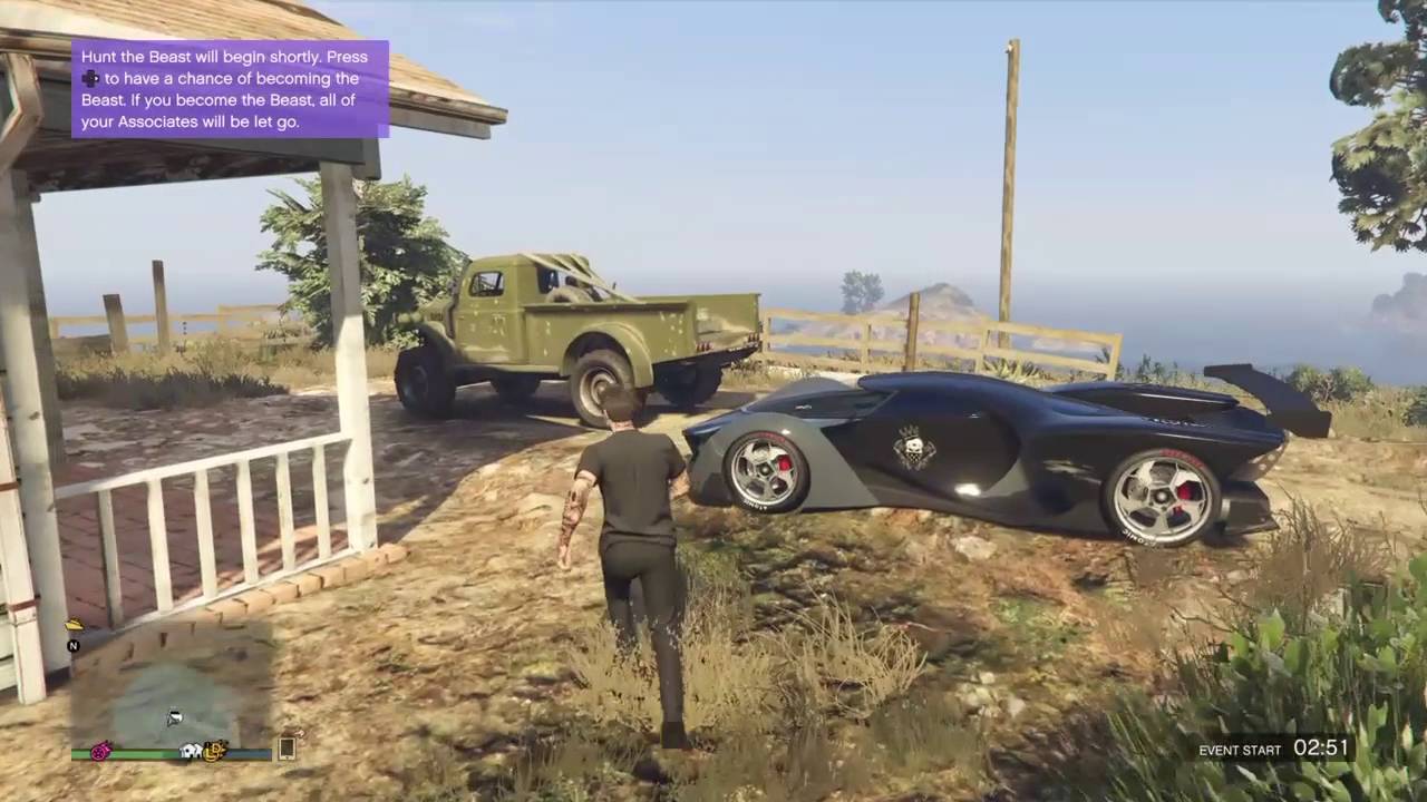 Finding goat man on gta5 - YouTube