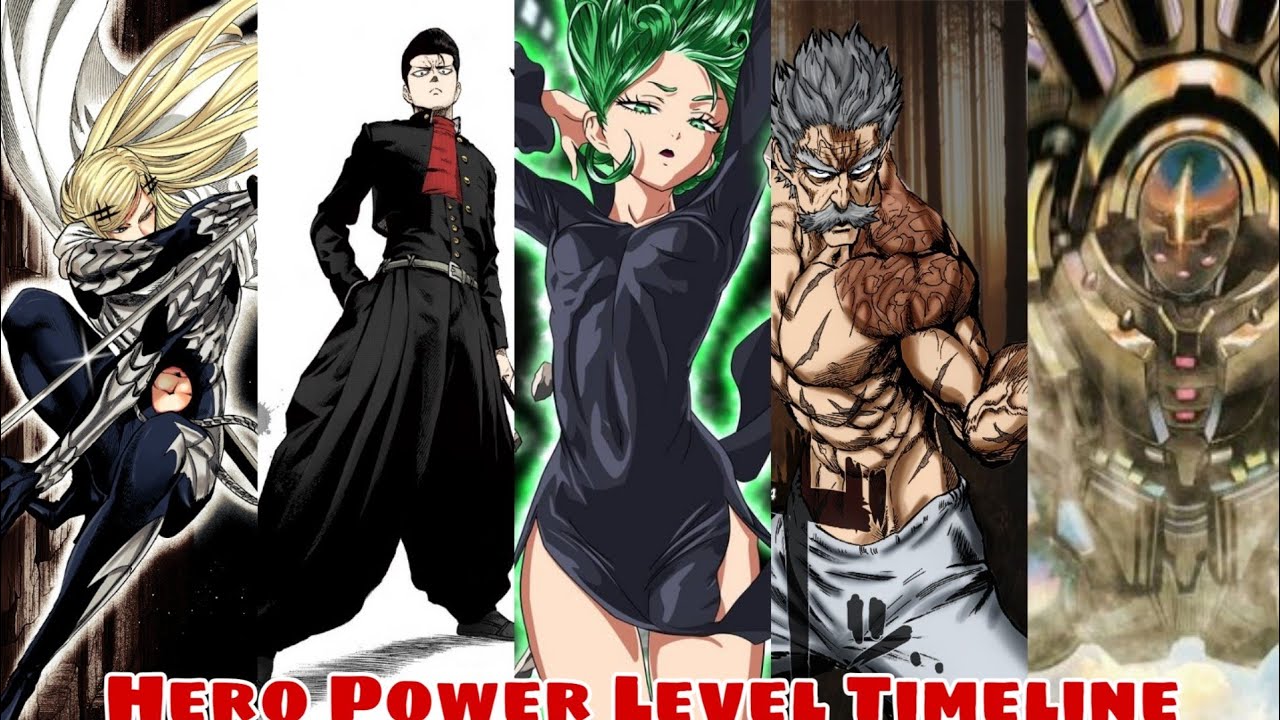 S Class Power Level Timeline | One Punch Man - YouTube