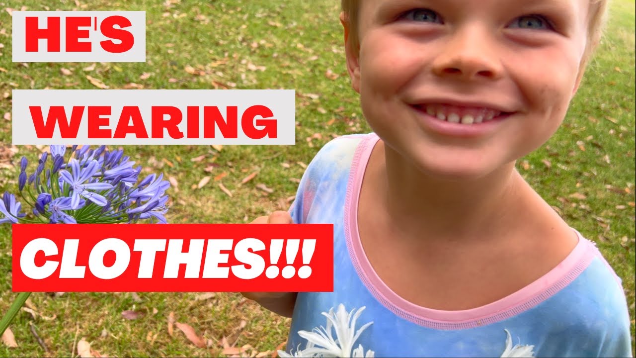 Clothing Aversion SOLUTION *YAY* | Aussie Autism Family - YouTube