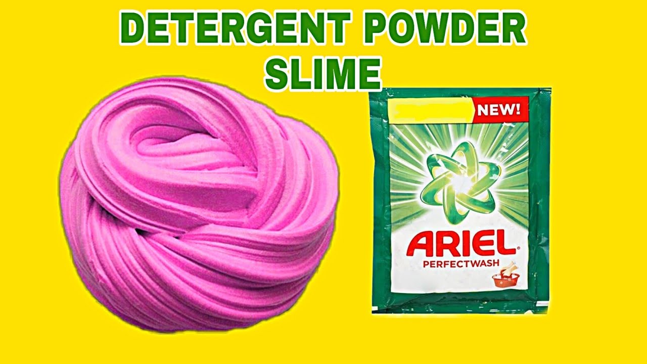 Testing how to make detergent powder slime recipe by my subscriber / no ...