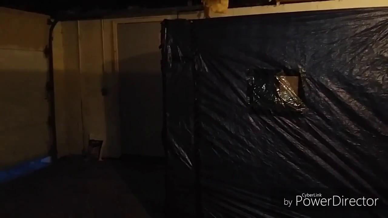 Homemade ice house - YouTube