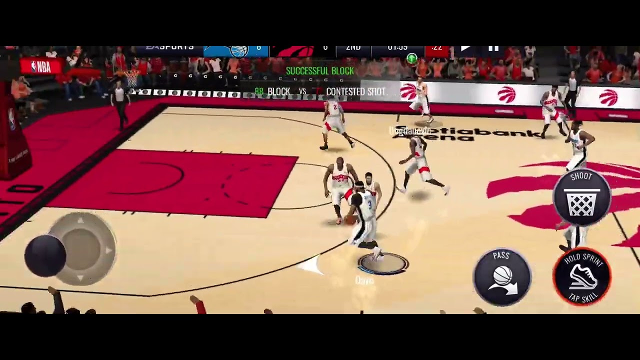 NBA Mobile game - YouTube