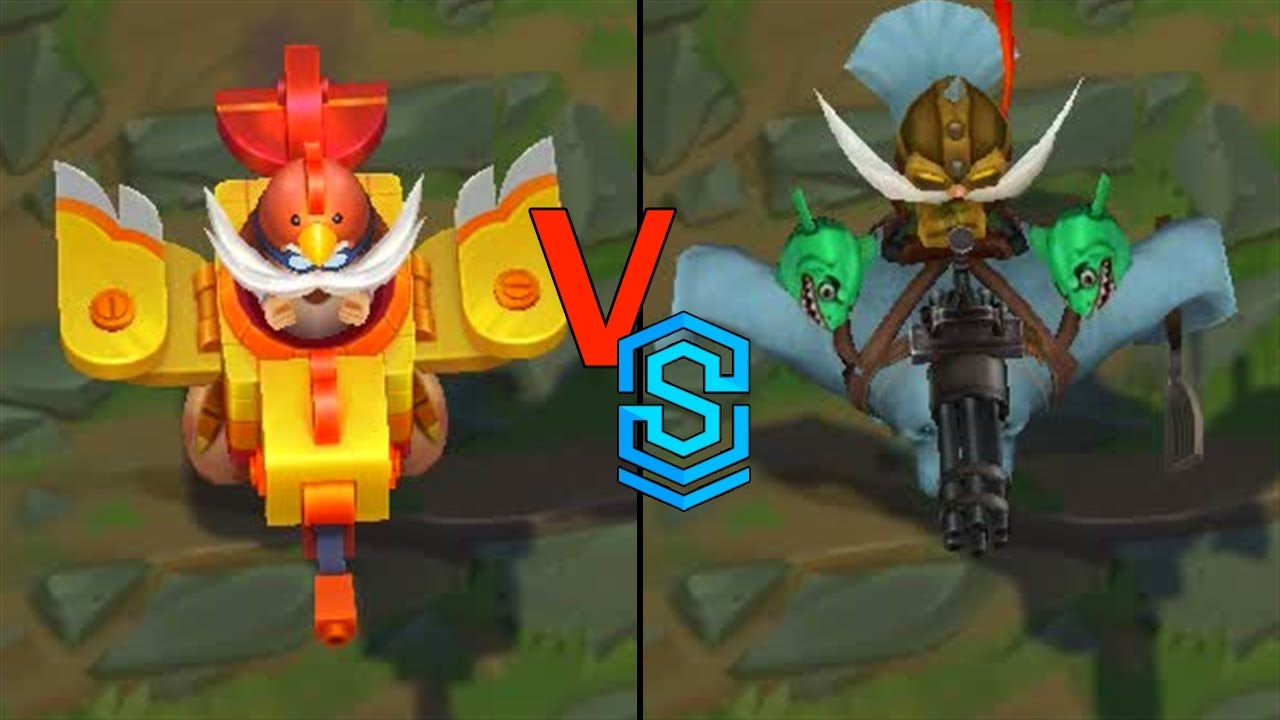Brick Toy Corki VS Urfrider Corki - YouTube