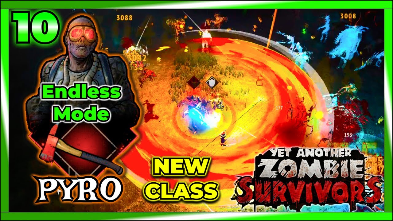 #10 Yet Another Zombie Survivors - New Update 0.5 - PYRO NEW CLASS ...