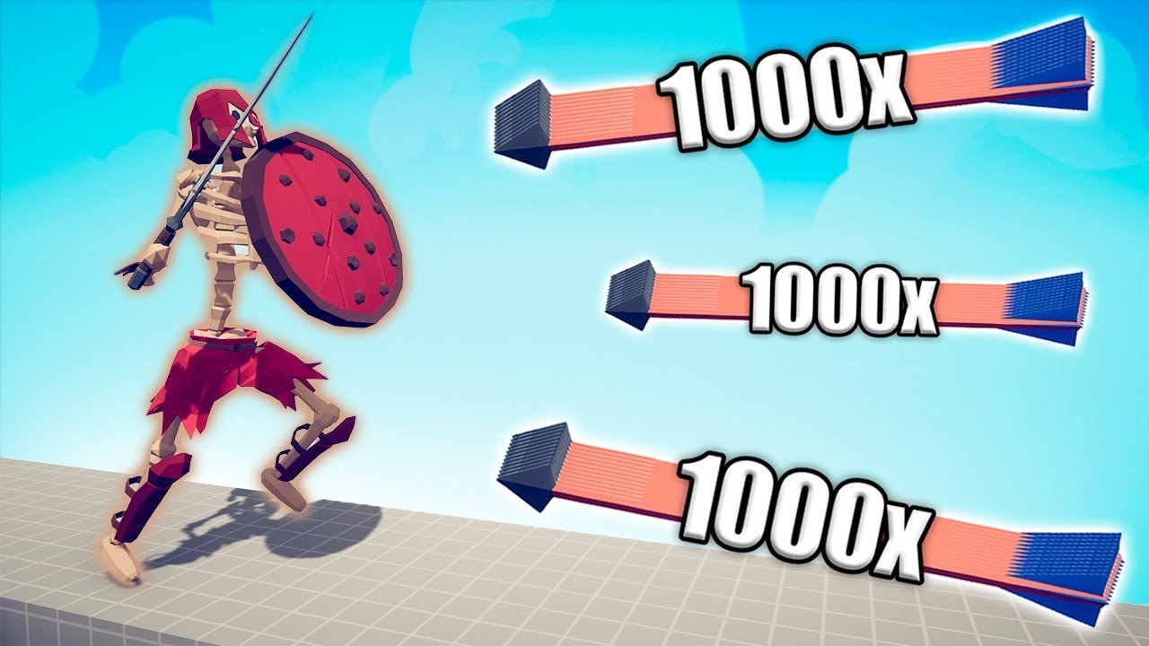 SKELETON GIANT vs 1000x OVERPOWERED UNITS - TABS | Totally Accurate ...