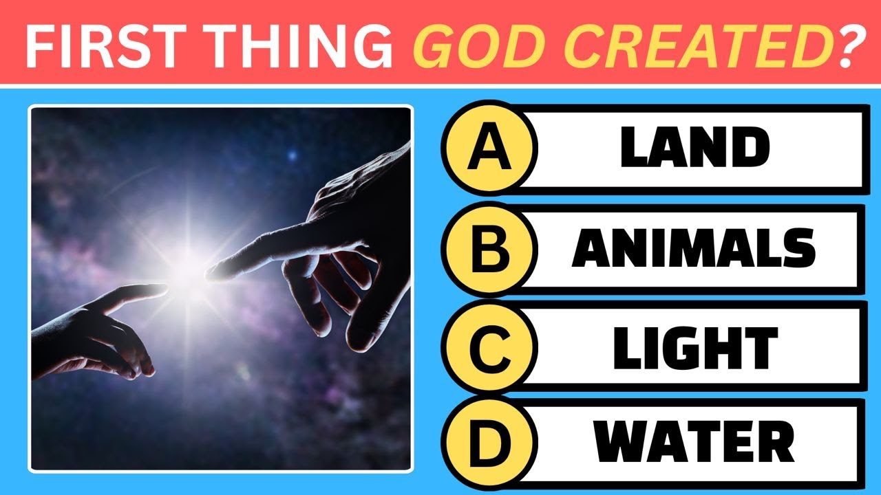 📖 25 Bible Quiz Questions Every Christian Should Know! | Test Your ...