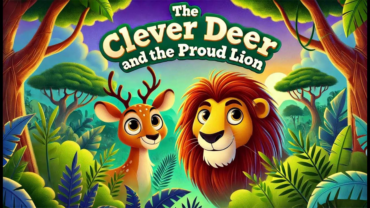 The Clever Deer and the Proud Lion"Toons TV: Fun Rhymes & Magical ...