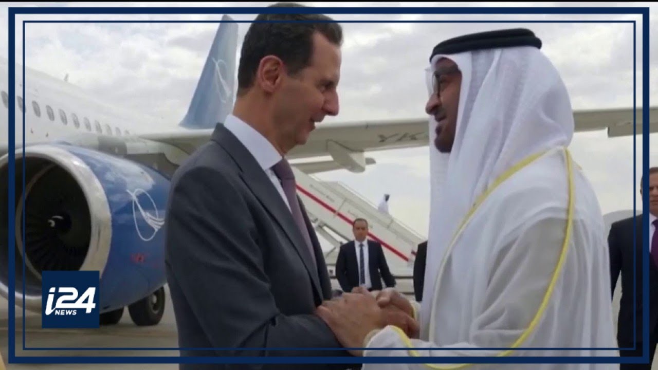 Syria's Assad arrives in Saudi Arabia for Arab League summit - YouTube
