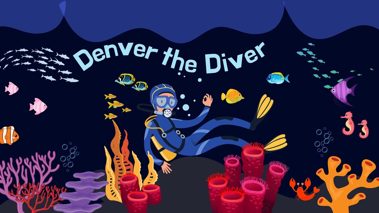 Denver The Diver | English Stories | Bedtime Stories | Kids Learning ...