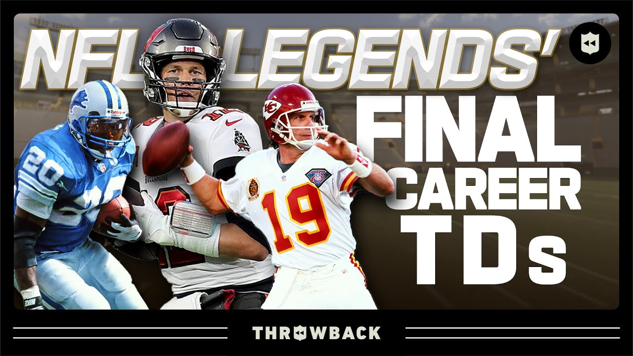 NFL Legends' Final Career Touchdowns: Brady, Sanders, Montana & More ...
