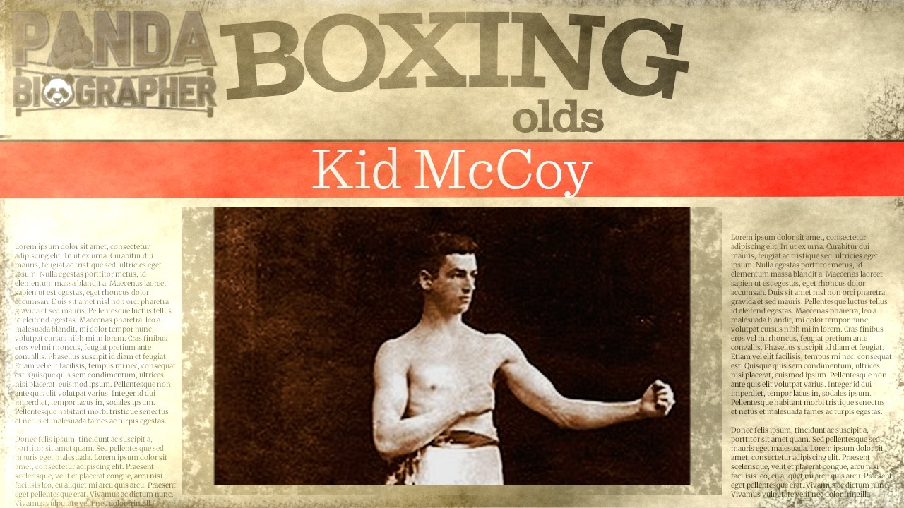 The Corkscrew Punch: The Story of Kid McCoy - YouTube