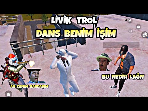 LİVİK TROL 😂 DANS BENİM İŞİM - PUBG MOBİLE KOMİK MONTAJ