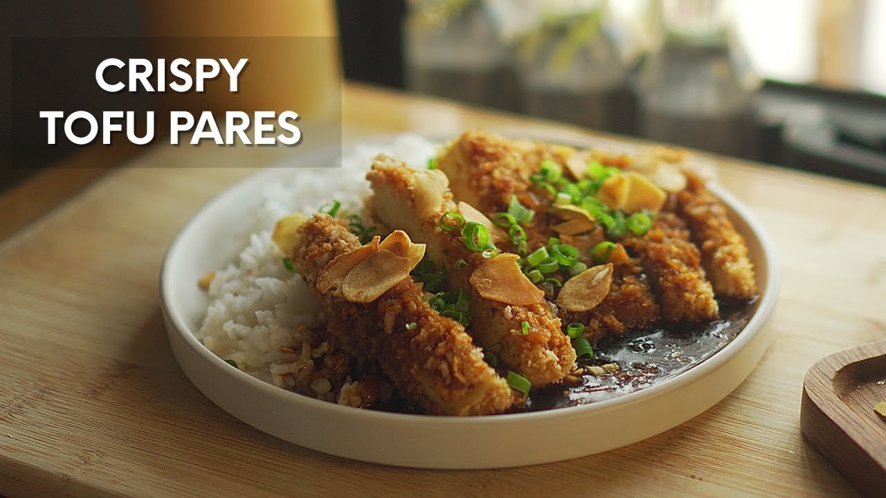 Crispy Tofu Pares | Filipino Tofu Pares Recipe - YouTube