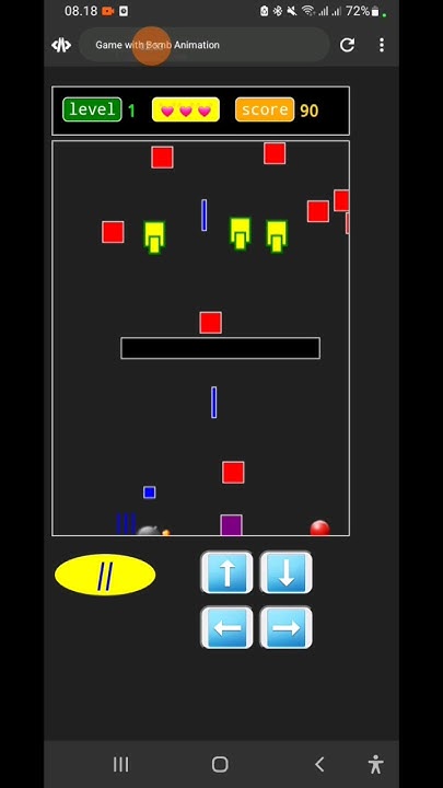 Game Pakai Canvas Html 5 Tutorialcoding Coding Javascript Youtube