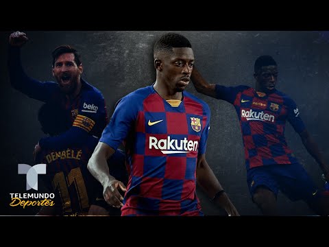 El golazo a lo Messi con el que Dembélé pide paso en el Barcelona | Telemundo Deportes