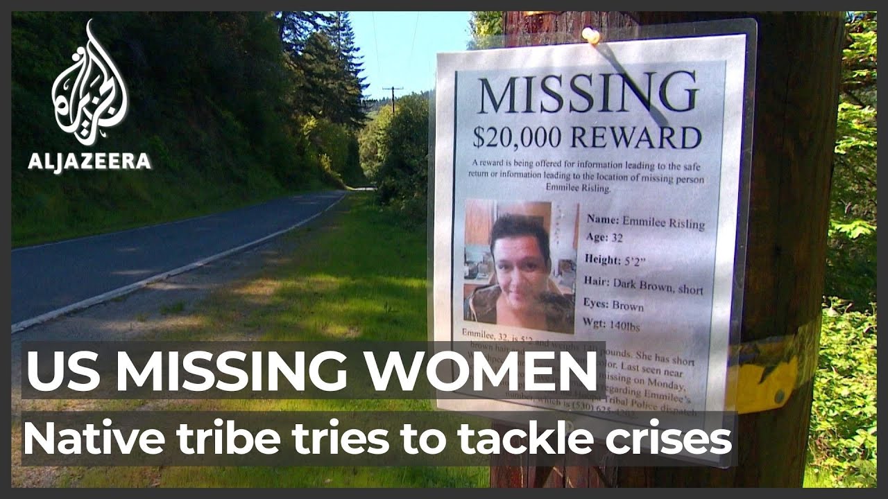 US: California tribe grapples with missing native women crisis - YouTube