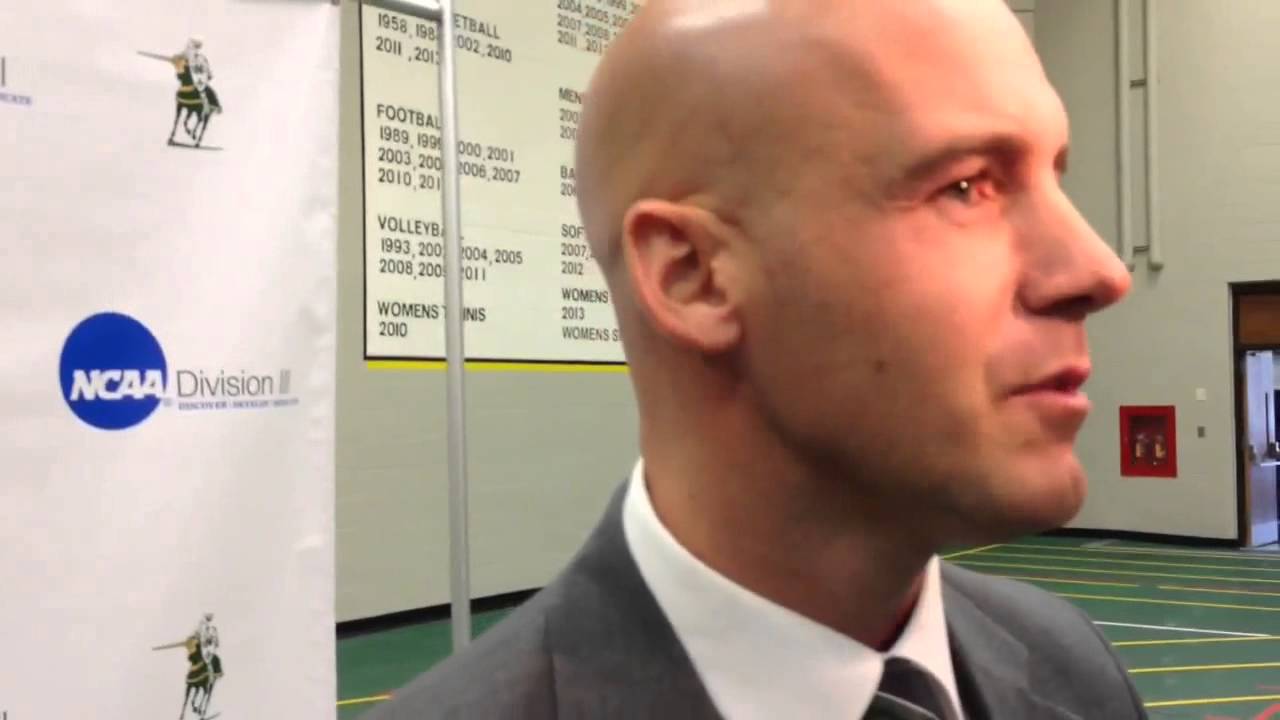 New St. Norbert football coach Steve Opgenorth - YouTube