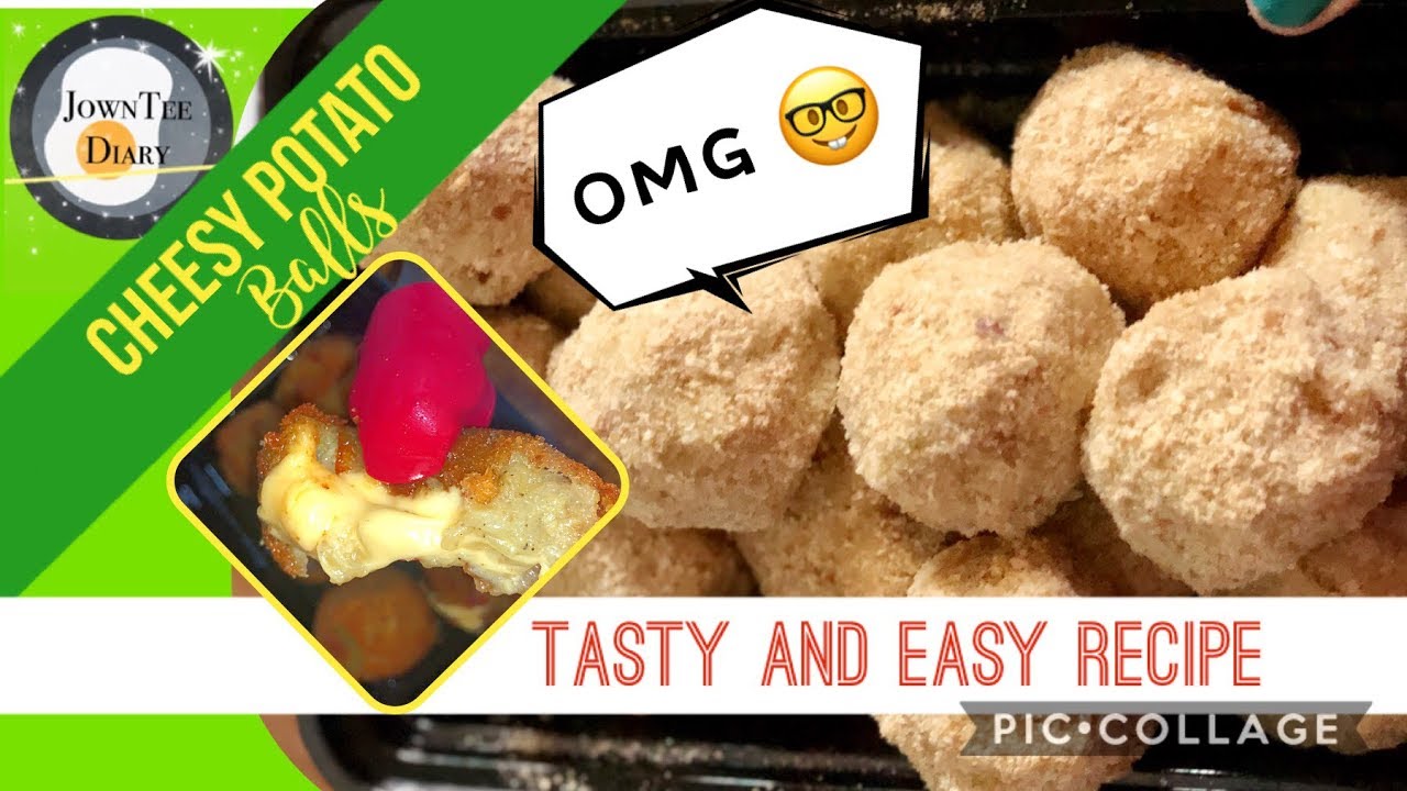 Cheesy Potato Balls - Quarantine Recipe Ideas - YouTube