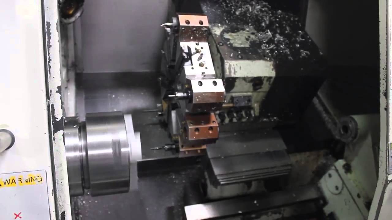 2005 Hurco TM8 CNC Lathe - YouTube