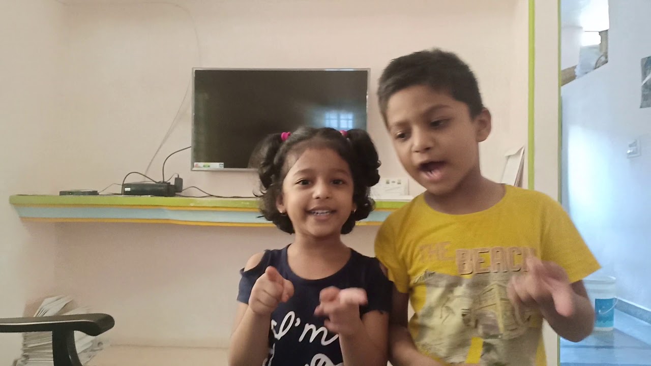 Rhymes! Twinkle twinkle Little Star|my dolo bolo#Swaroop n Saanvi - YouTube