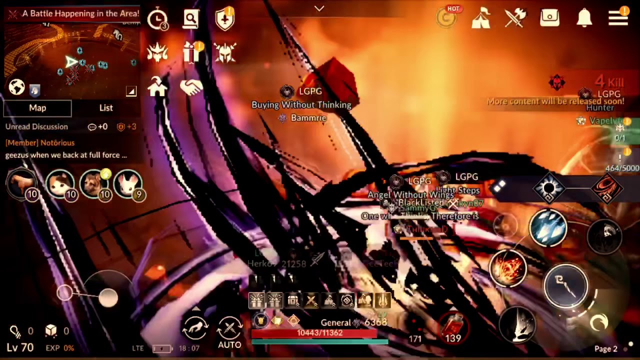 Black Desert Mobile Guild War: Archmage - YouTube