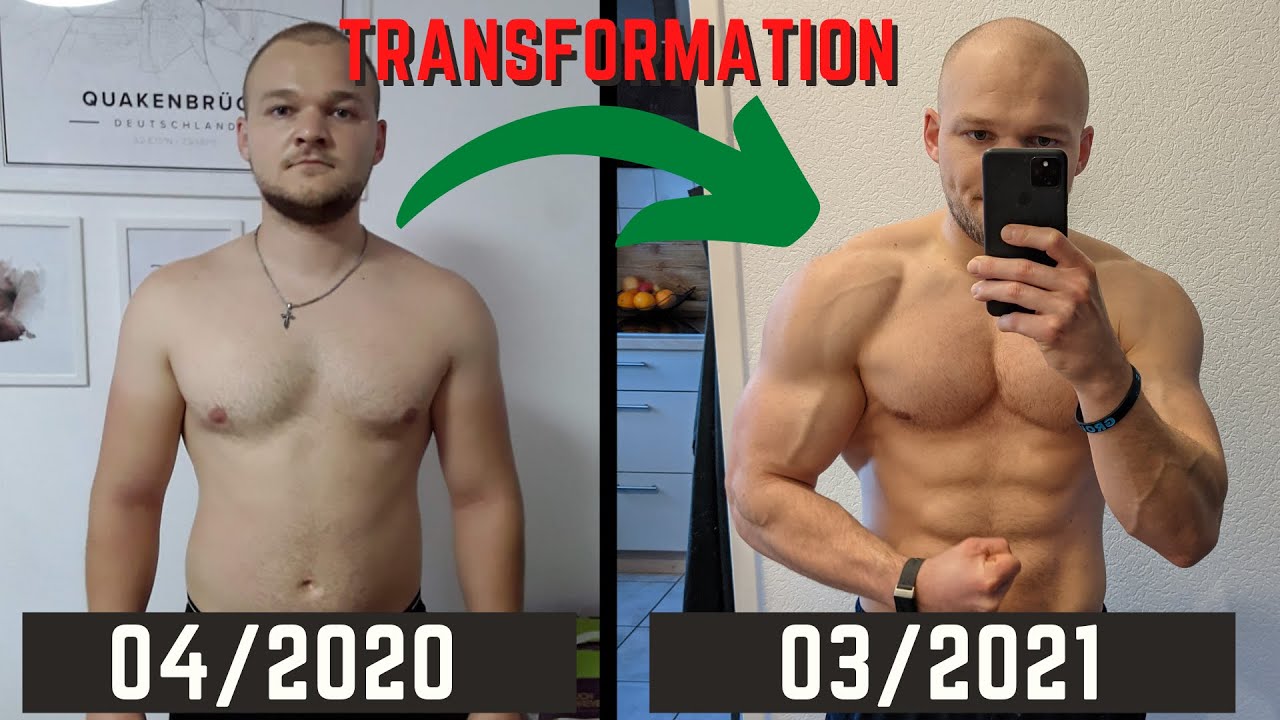 INCREDIBLE 1 Year CALISTHENICS Transformation | UNGLAUBLICHE 1 Jährige ...