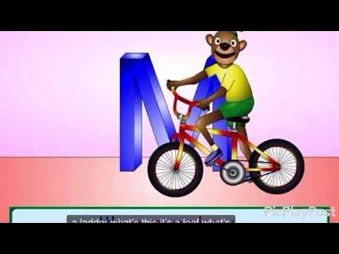 Busy Beavers Alphabet Words and Alphabet Chant Part 1 A to F - YouTube