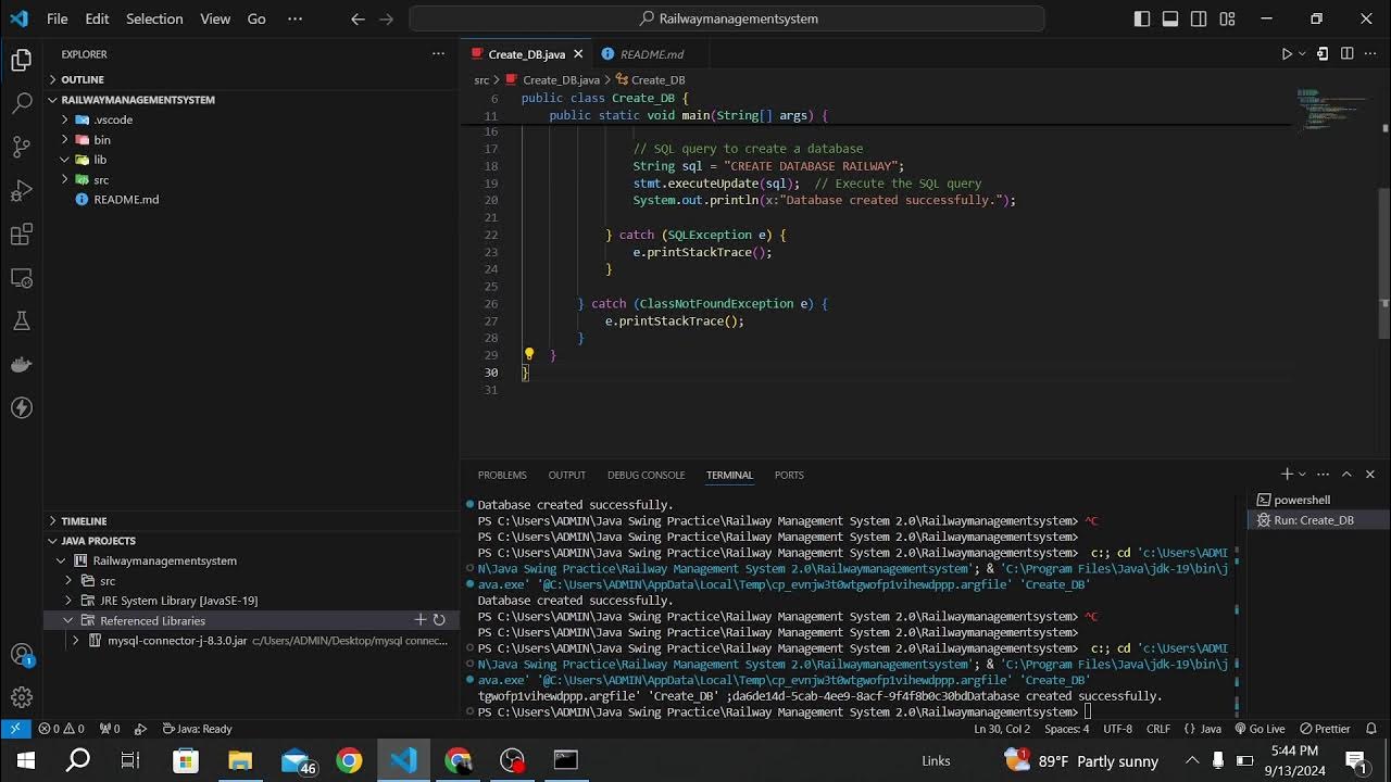 Java Project MySql Databse Connection | java.lang.ClassNotFoundException: com.mysql.cj.jdbc ...