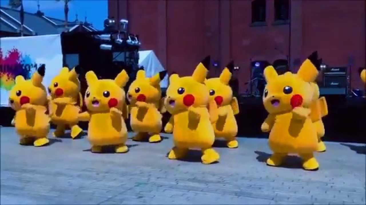 Pikachu dance kawai - YouTube