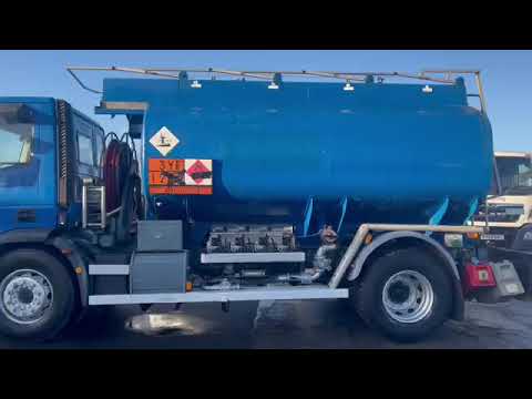 Iveco fuel tanker for sale in the UK - YouTube