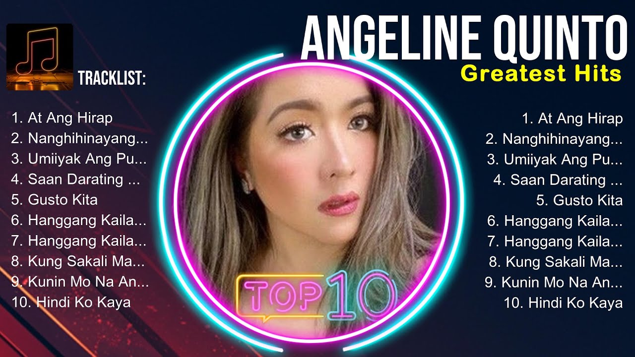 Angeline Quinto Full Album 2025 ~ Angeline Quinto Best OPM Songs ...