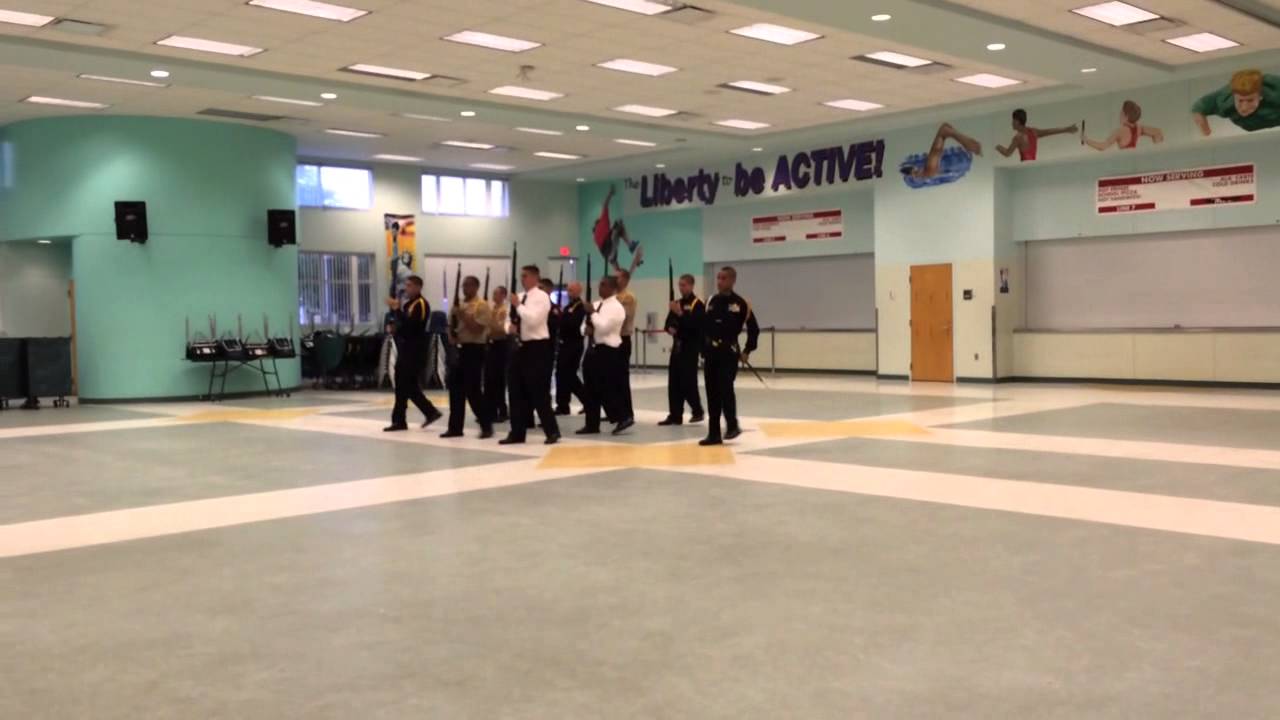 Freedom H.S. ROTC exhibition - YouTube
