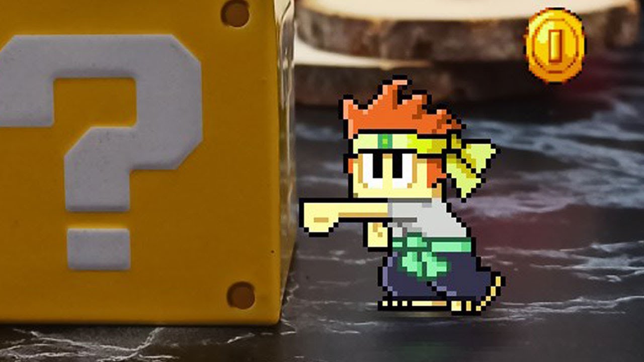 Dan The Man | Hitting a Mario Question Box - YouTube