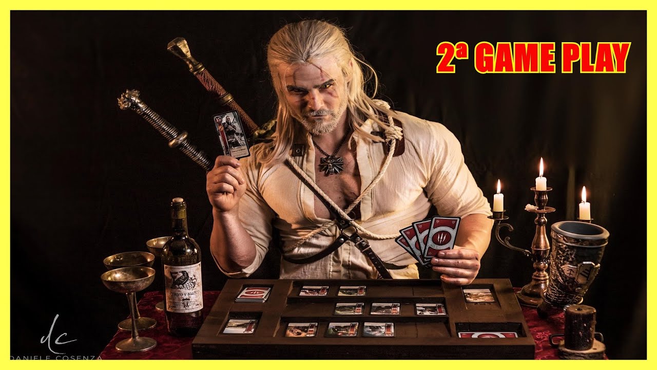 THE WITCHER CARD GAME : 2ª GAME PLAY / JOGO DE CARD GAME TOTALMENTE EM ...