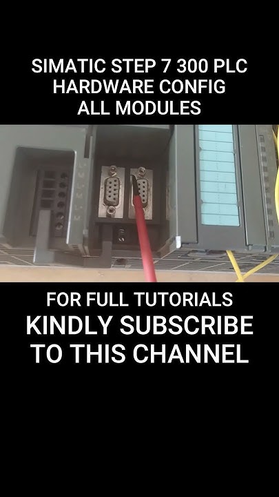 S7 300 PLC Hardware Modules Explained | How to Install Simatic Step 7 ...