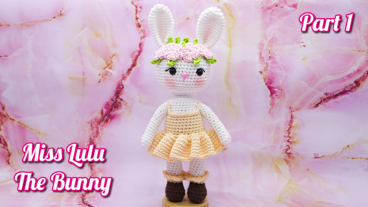 MISS LULU THE BUNNY 🐰 | PART 1 | ARMS, SHOES & LEGS. BODY | MAKING ...