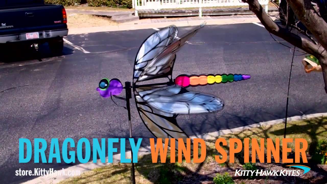Dragonfly Wind Spinner - YouTube