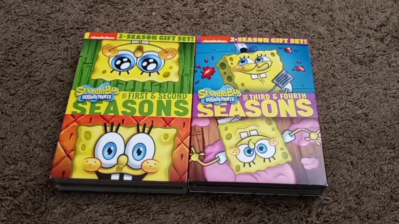 Spongebob 2 Season Gift Set on DVD - YouTube