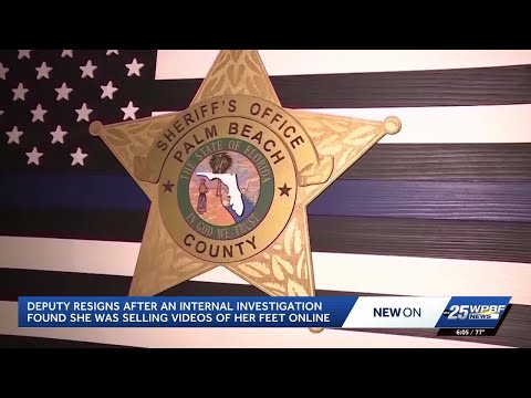 Palm Beach County Sheriff's deputy resigns after investigation into online foot fetish account