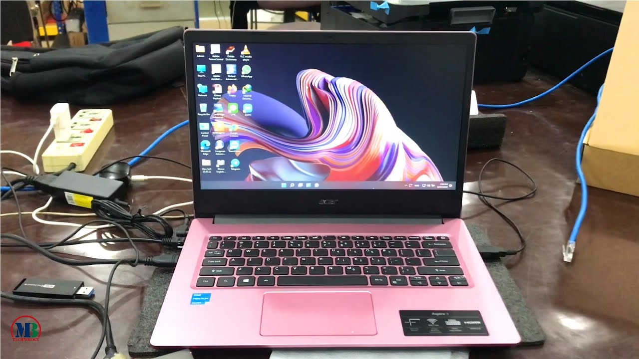 Acer Aspire 3 A314-35-P5CB Pink - YouTube