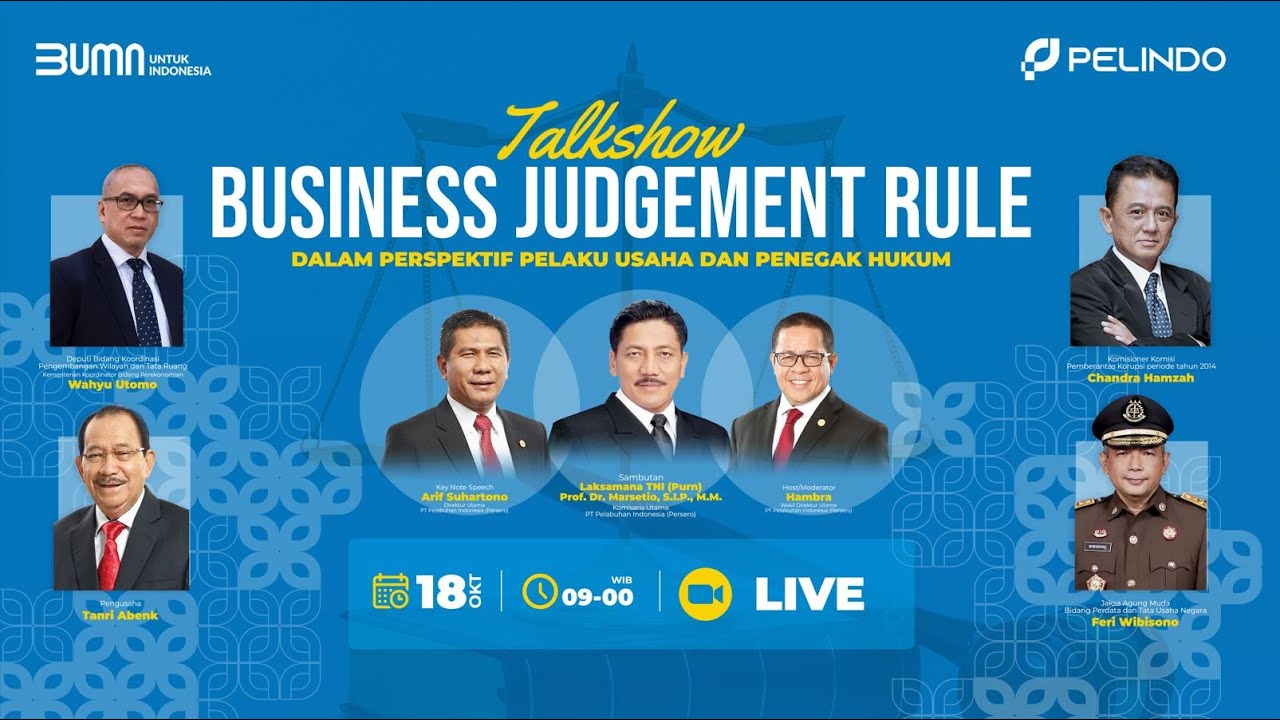 Business Judgement Rule dalam Perspektif Pelaku Usaha dan Penegak Hukum ...