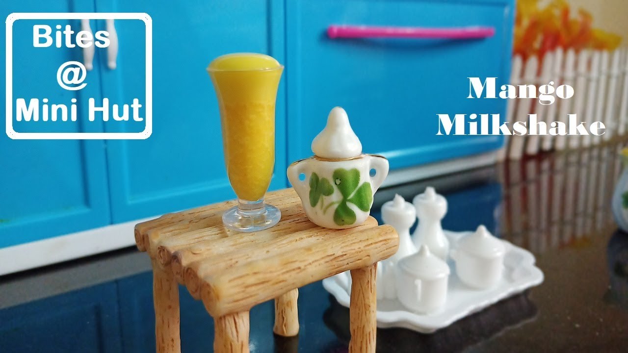 Tiny Mango Milkshake | #Miniature cooking | Play-40 - YouTube