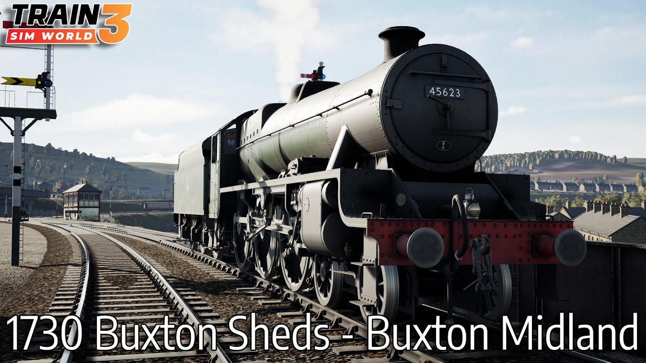 1730 Buxton Sheds - Buxton Midland - Peak Forest Railway - Jubilee ...