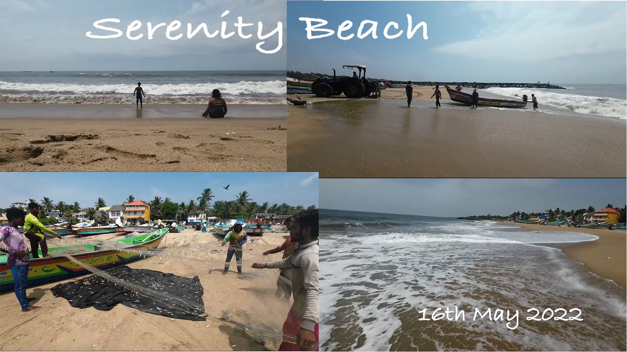 Serenity Beach | Puducherry - YouTube